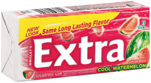 Extra Fruit Sensations Cool Watermelon Gum, 15 Piece - Ralphs Extra Fruit Sensations Cool Watermelon Gum, 15 Piece - Ralphs