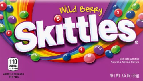 Skittles Wild Berry Theater Box 3.5 oz Foods Co