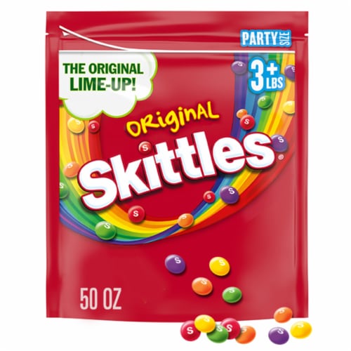 Skittles Original Chewy Candy Party Size Bag 50 Oz Fred Meyer