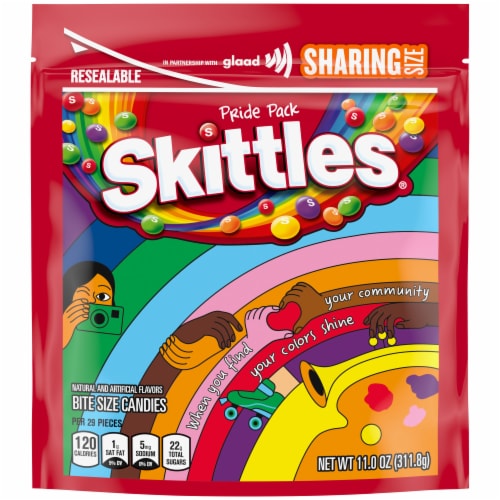 Skittles Original Chewy Candy Limited Edition Rainbow Pride Pack ... Skittles Original Chewy Candy Limited Edition Rainbow Pride Pack ...
