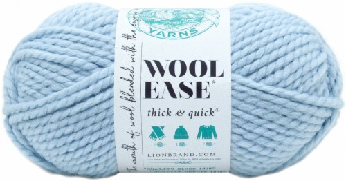 Lion Brand Wool-Ease Thick & Quick Yarn-Glacier, 1 count - Kroger Lion Brand Wool-Ease Thick & Quick Yarn-Glacier, 1 count - Kroger