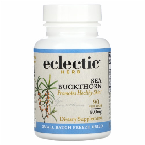 Eclectic Herb Freeze Dried Sea Buckthorn 400 Mg 90 Veg Caps 90 Count