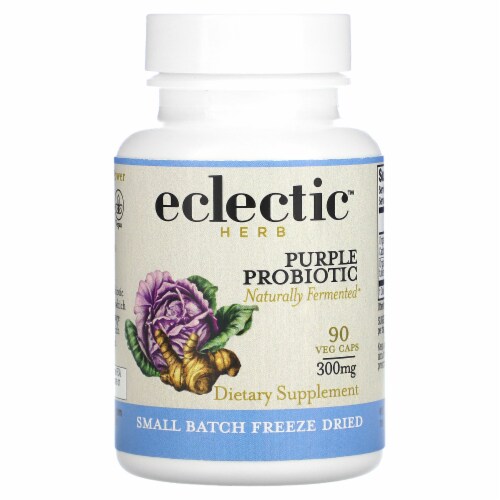 Eclectic Herb Purple Probiotic 300 Mg 90 Veg Caps 90 Count Frys