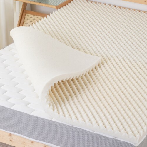 Continental Sleep 1 Convoluted Copper Infused Memory Foam Mattress Toppers Full Beige Full Fred Meyer