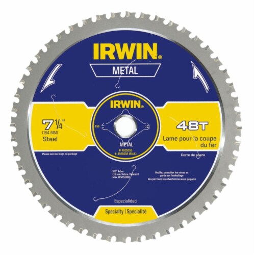 Irwin Metal Cutting Circular Saw Blade 7 1 4 in Foods Co