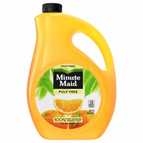 Minute Maid® Pulp Free Orange Juice, 128 fl oz - QFC Minute Maid® Pulp Free Orange Juice, 128 fl oz - QFC