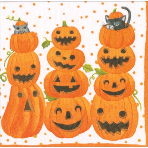 Caspari Jack Olantern Napkins 1 Pk Kroger