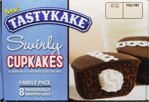 Tastykake Swirly Chocolate Cupcakes 14 Oz Harris Teeter