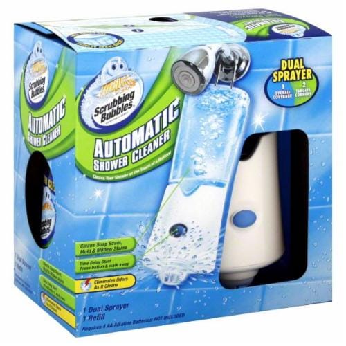 Scrubbing Bubbles Automatic Shower Cleaner, 1 Count - Kroger Scrubbing Bubbles Automatic Shower Cleaner, 1 Count - Kroger