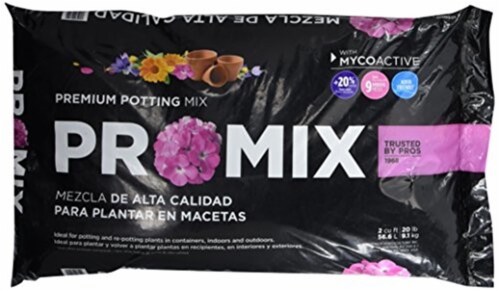 PREMIER HORTICULTURE PRO-MIX Premium Potting Mix with MYCOACTIVE, 2 CF ... PREMIER HORTICULTURE PRO-MIX Premium Potting Mix with MYCOACTIVE, 2 CF ...