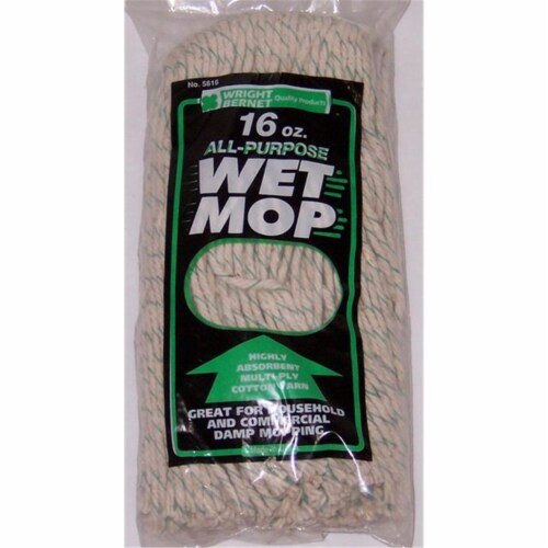 Dqb Industries 461956161 12691 16 Oz Cotton Wet Mop Head 1 Smiths Food And Drug