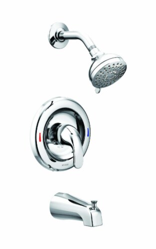 Moen Adler 1 Handle Chrome Tub and Shower Faucet Case Of 1 Count of 1 Mariano s