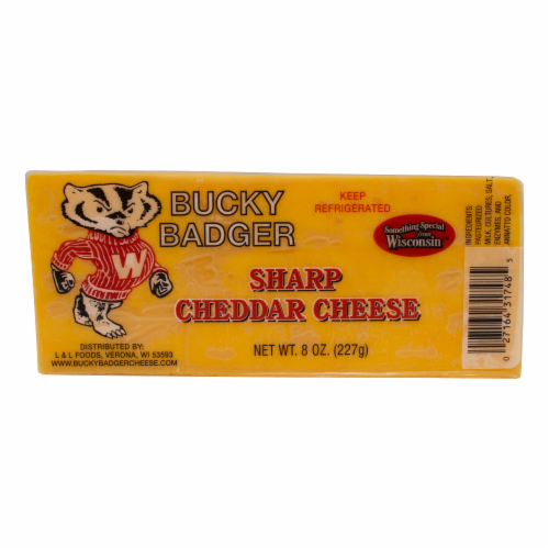 Bucky Badger Sharp Cheddar Cheese, 8 oz - Pick ‘n Save Bucky Badger Sharp Cheddar Cheese, 8 oz - Pick ‘n Save