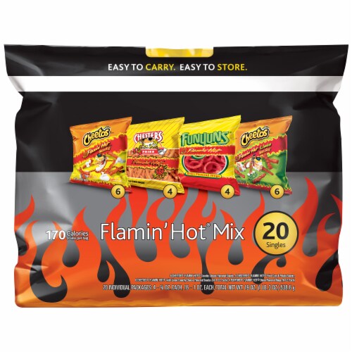Frito Lay Flamin' Hot Mix Variety Pack, 19 oz - Kroger Frito Lay Flamin' Hot Mix Variety Pack, 19 oz - Kroger