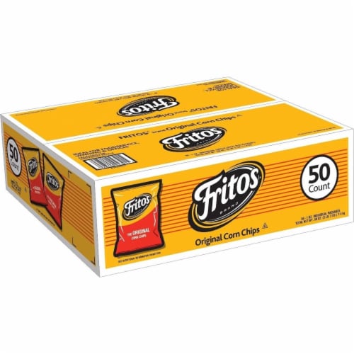 Frito Lay Fritos The Original Corn Chip 50 1 Ounce Bags 1 Unit Kroger