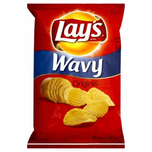 Lay's Wavy Original Potato Chips, 11 Oz - Ralphs Lay's Wavy Original Potato Chips, 11 Oz - Ralphs