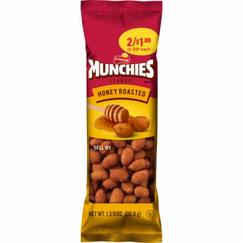 Munchies Honey Roasted Peanuts 1 37 Oz Food 4 Less