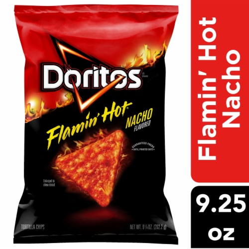 Doritos® Flamin Hot® Nacho Flavored Tortilla Chips 9 25 Oz King Soopers