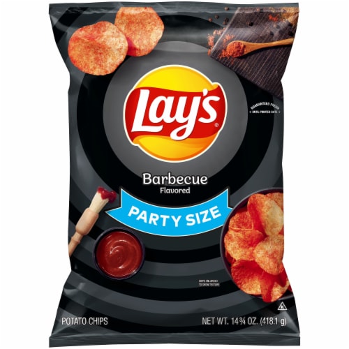 Lays® Potato Chips Barbecue Flavor Snacks 12 5 Oz Party Size Bag 14