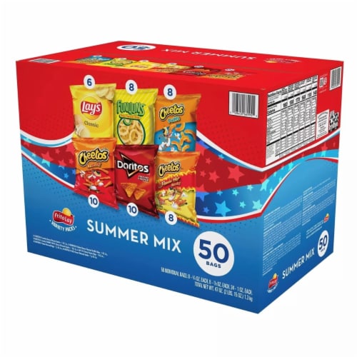 Frito-Lay Summer Mix Variety Pack (50 Count), 1 unit - QFC Frito-Lay Summer Mix Variety Pack (50 Count), 1 unit - QFC