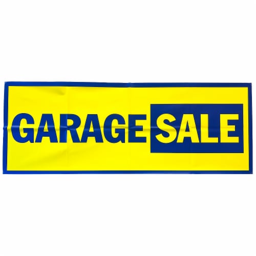Hy-Ko Garage Sale Banner, 1 ct - Kroger Hy-Ko Garage Sale Banner, 1 ct - Kroger