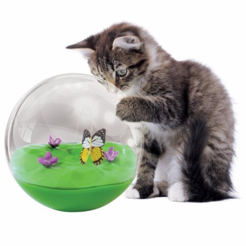 Doskocil Manufacturing 291346 Jackson Galaxy Butterfly Ball Cat Toy, 1 ... Doskocil Manufacturing 291346 Jackson Galaxy Butterfly Ball Cat Toy, 1 ...