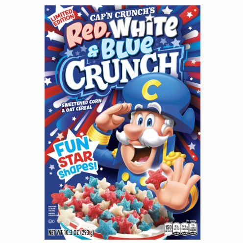 Cap'n Crunch's Red White and Blue Crunch Cereal, 10.3 oz - Fry’s Food ... Cap'n Crunch's Red White and Blue Crunch Cereal, 10.3 oz - Fry’s Food ...