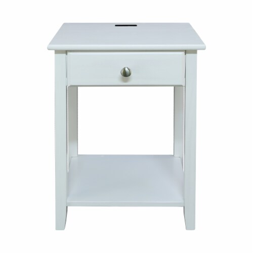 Casual Home Night Owl Bedroom Nightstand with Included Discrete USB Port Station 1 Piece Fred Meyer