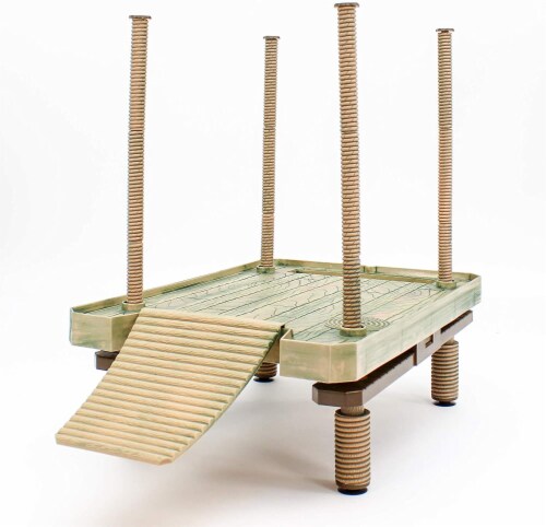 Penn Plax Reptology Life Science Floating Turtle Pier Basking Platform