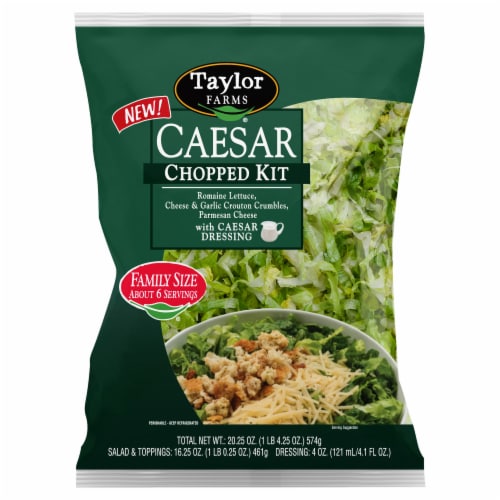 Taylor Farms® Caesar Chopped Salad Kit, 20.25 oz - Ralphs Taylor Farms® Caesar Chopped Salad Kit, 20.25 oz - Ralphs