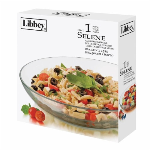 Libbey Selene Glass Serving Bowl 1 Ct Kroger