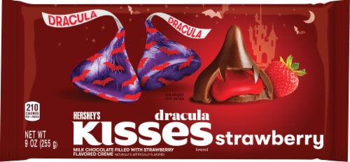 Hershey's Kisses Milk Chocolate Filled with Strawberry Creme Vampire ... Hershey's Kisses Milk Chocolate Filled with Strawberry Creme Vampire ...