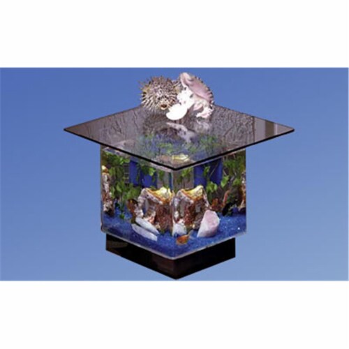 Midwest Tropical 670 Aqua End Table Aquarium 1 Baker s