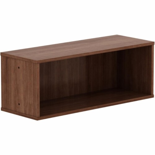 Lorell LLR90280 Panel System Open Storage Cabinet, Walnut, 1 - Harris ... Lorell LLR90280 Panel System Open Storage Cabinet, Walnut, 1 - Harris ...