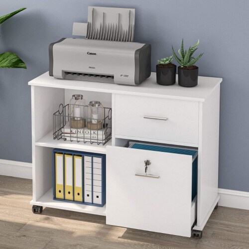 Tribesigns 2 drawer lateral file cabinet store
