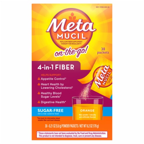 Metamucil 4-in-1 MultiHealth Sugar-Free Fiber Orange Smooth Supplement ... Metamucil 4-in-1 MultiHealth Sugar-Free Fiber Orange Smooth Supplement ...