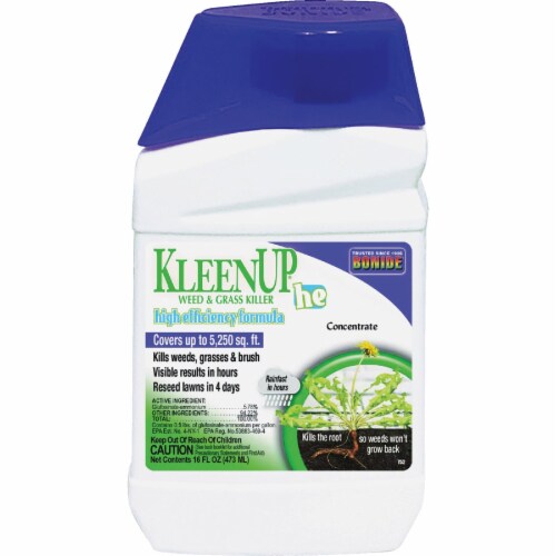Bonide Kleenup High Efficiency Formula 1 Pt Concentrate Weed And Grass Killer 752 16oz Fred Meyer