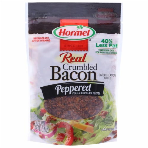 Hormel® Real Crumbled Peppered Bacon, 3 oz - Kroger Hormel® Real Crumbled Peppered Bacon, 3 oz - Kroger
