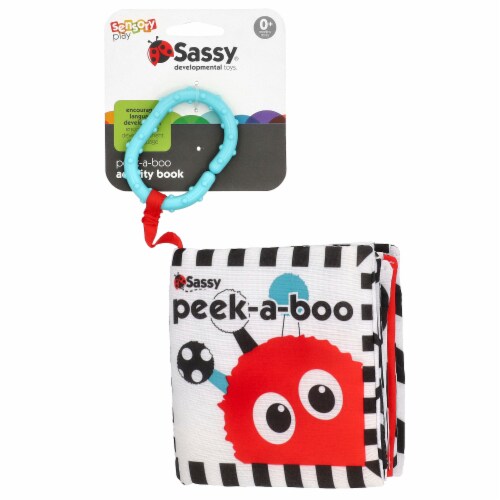 Sassy Black And White Peek A Boo Book 1 Ct Frys Food Stores