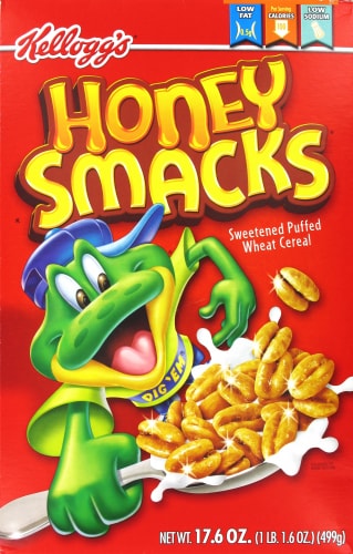 Kellogg's Honey Smacks Cereal, 17.6 OZ - King Soopers Kellogg's Honey Smacks Cereal, 17.6 OZ - King Soopers