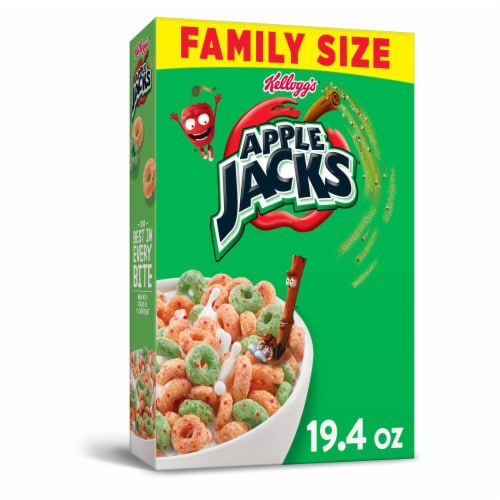 Kellogg's® Apple Jacks Family Size Cereal, 19.4 oz - Kroger Kellogg's® Apple Jacks Family Size Cereal, 19.4 oz - Kroger