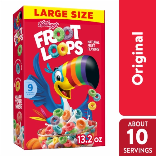 Kelloggs® Froot Loops Original Large Size Cereal 13 2 Oz Frys Food