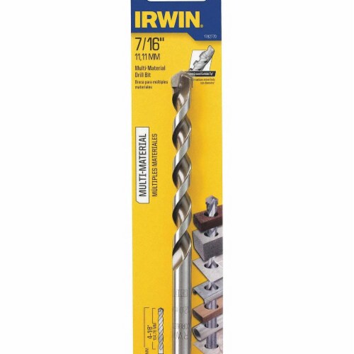 Irwin® Multi-Material Drill Bit, 7/16 in - Kroger Irwin® Multi-Material Drill Bit, 7/16 in - Kroger