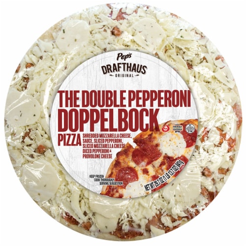 Pep's Pizza Double Pepperoni Doppelbock Drafthaus Original Pizza, 29.7 ... Pep's Pizza Double Pepperoni Doppelbock Drafthaus Original Pizza, 29.7 ...