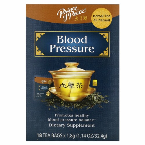 Prince of Peace Herbal Tea Blood Pressure 18 Tea Bags 1.14 oz 32.4 g 18 Count Fred Meyer