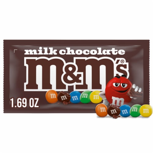 M&M'S Milk Chocolate Candy Full Size Bag, 1.69 oz - Fry’s Food Stores M&M'S Milk Chocolate Candy Full Size Bag, 1.69 oz - Fry’s Food Stores