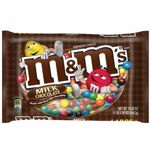 M&M'S Milk Chocolate Candy Bag, 19.2-oz. Bag - Fry’s Food Stores M&M'S Milk Chocolate Candy Bag, 19.2-oz. Bag - Fry’s Food Stores