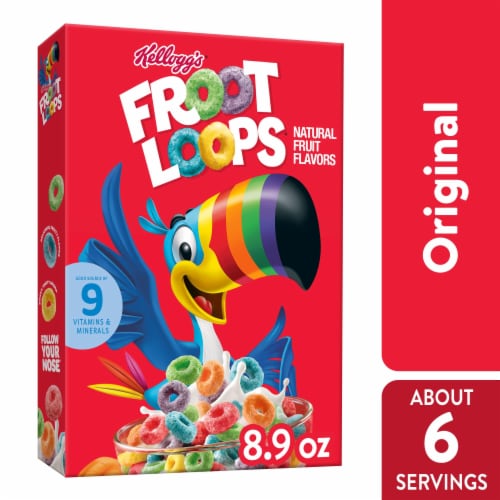 Kelloggs® Froot Loops Cereal 8 9 Oz King Soopers