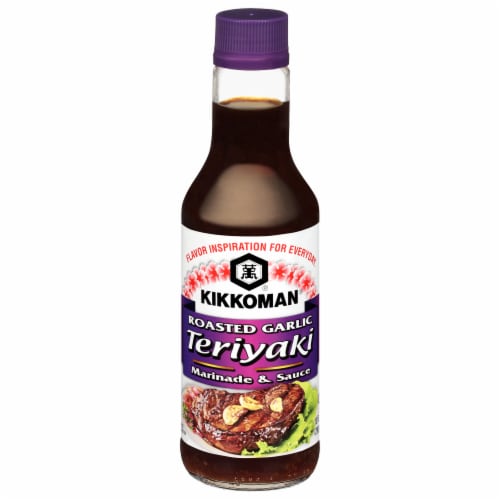 Kikkoman® Roasted Garlic Teriyaki Marinade & Sauce, 12 ct / 10 fl oz ... Kikkoman® Roasted Garlic Teriyaki Marinade & Sauce, 12 ct / 10 fl oz ...