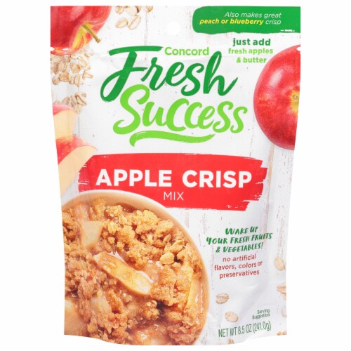 Concord Foods Fresh Success Apple Crisp Mix, 8.5 oz - Kroger Concord Foods Fresh Success Apple Crisp Mix, 8.5 oz - Kroger